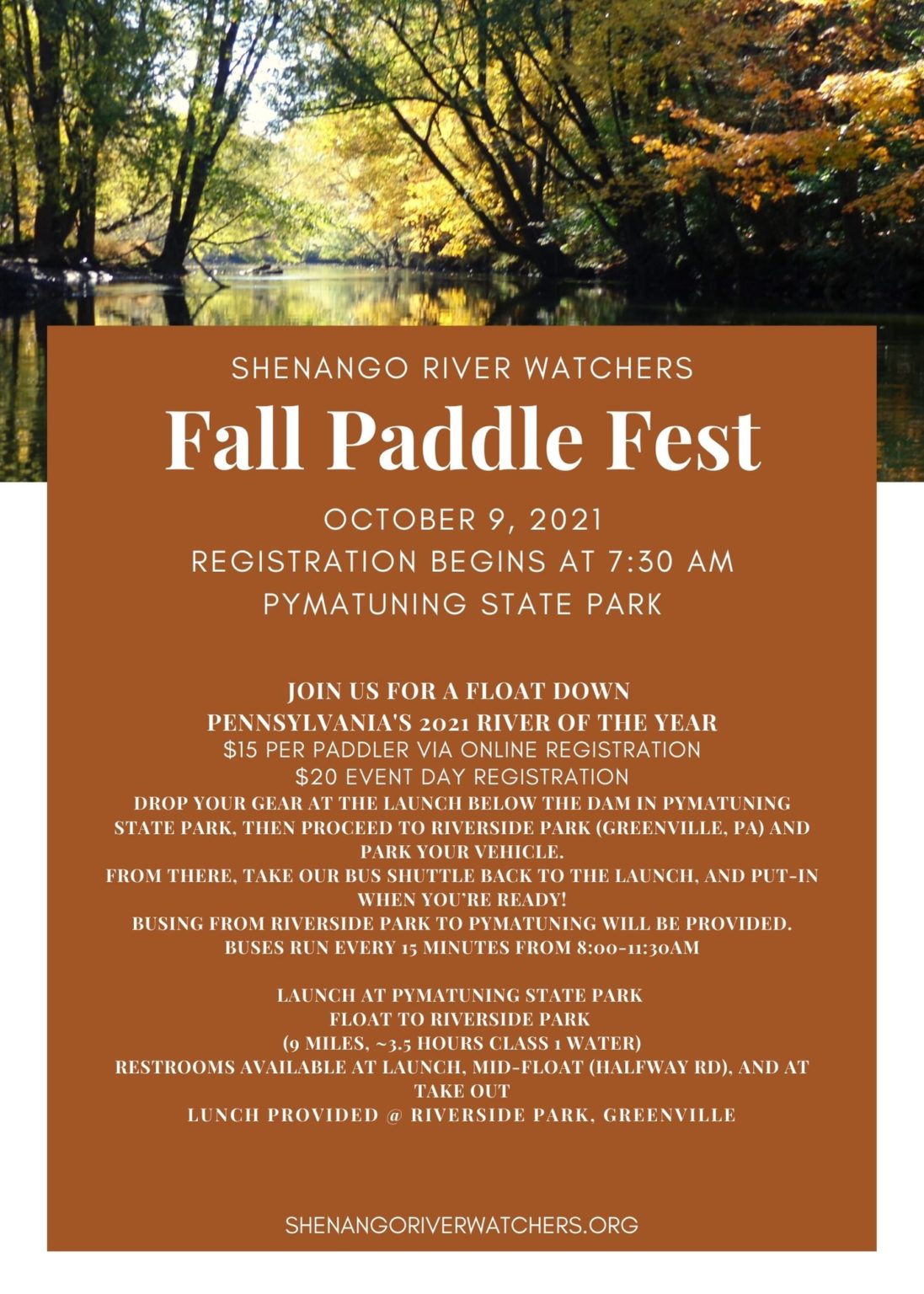 Upper Shenango River Water Trail | Shenango River Watchers