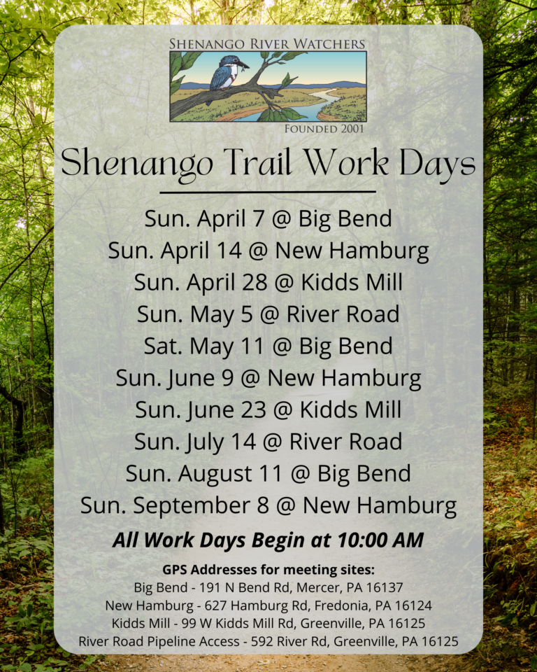 Shenango Hiking Trail | Shenango River Watchers
